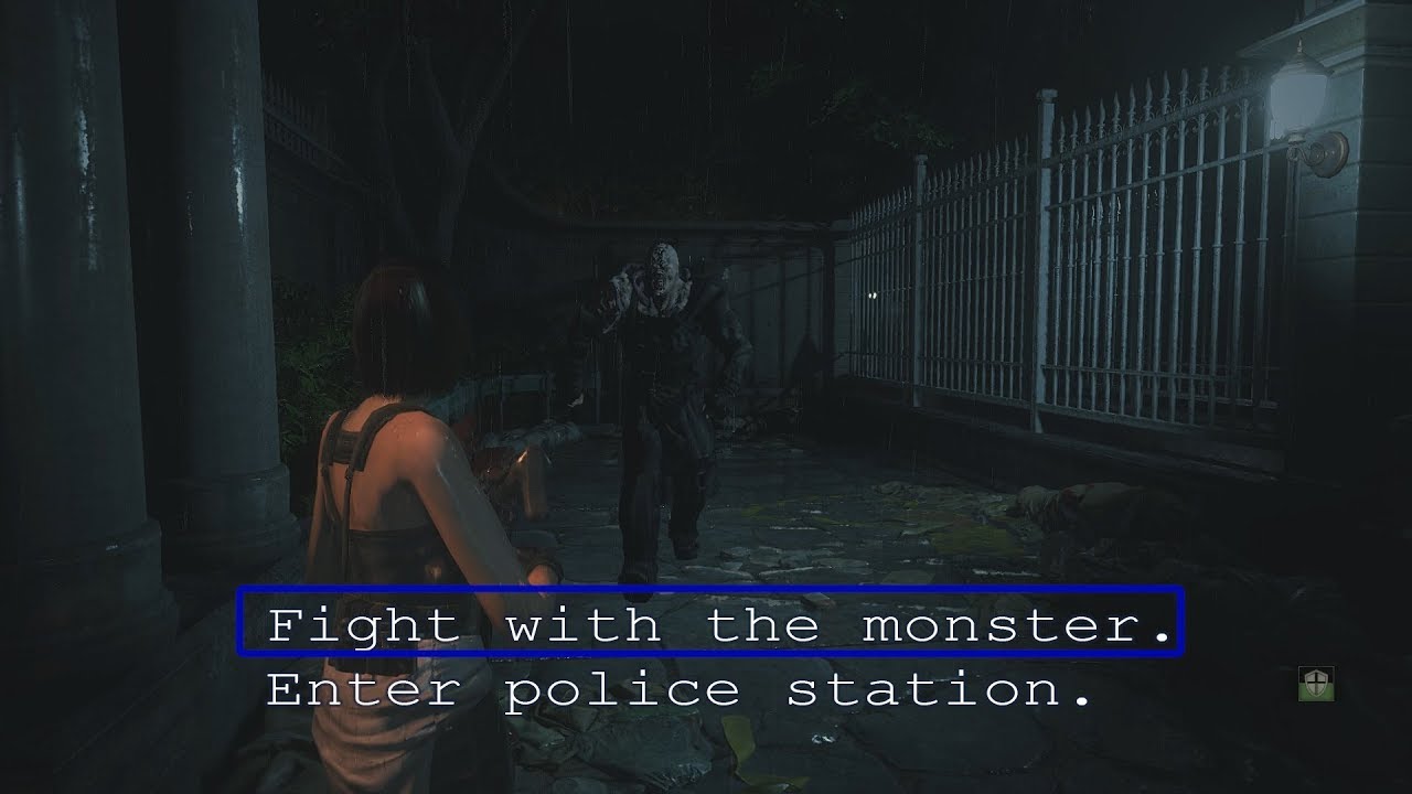 Resident Evil 3 Remake First Nemesis Fight Reimagined - YouTube