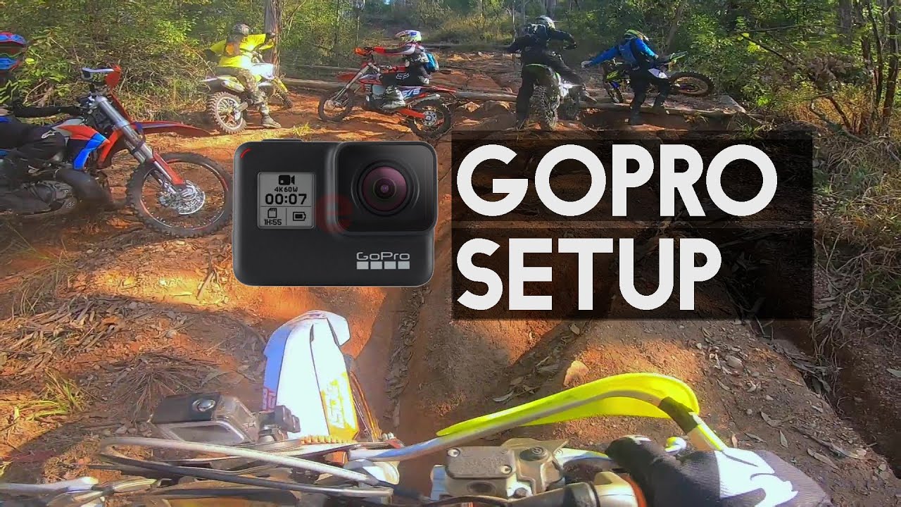 GOPRO SETUP FOR ENDURO RIDING ( WITH AUDIO) - YouTube