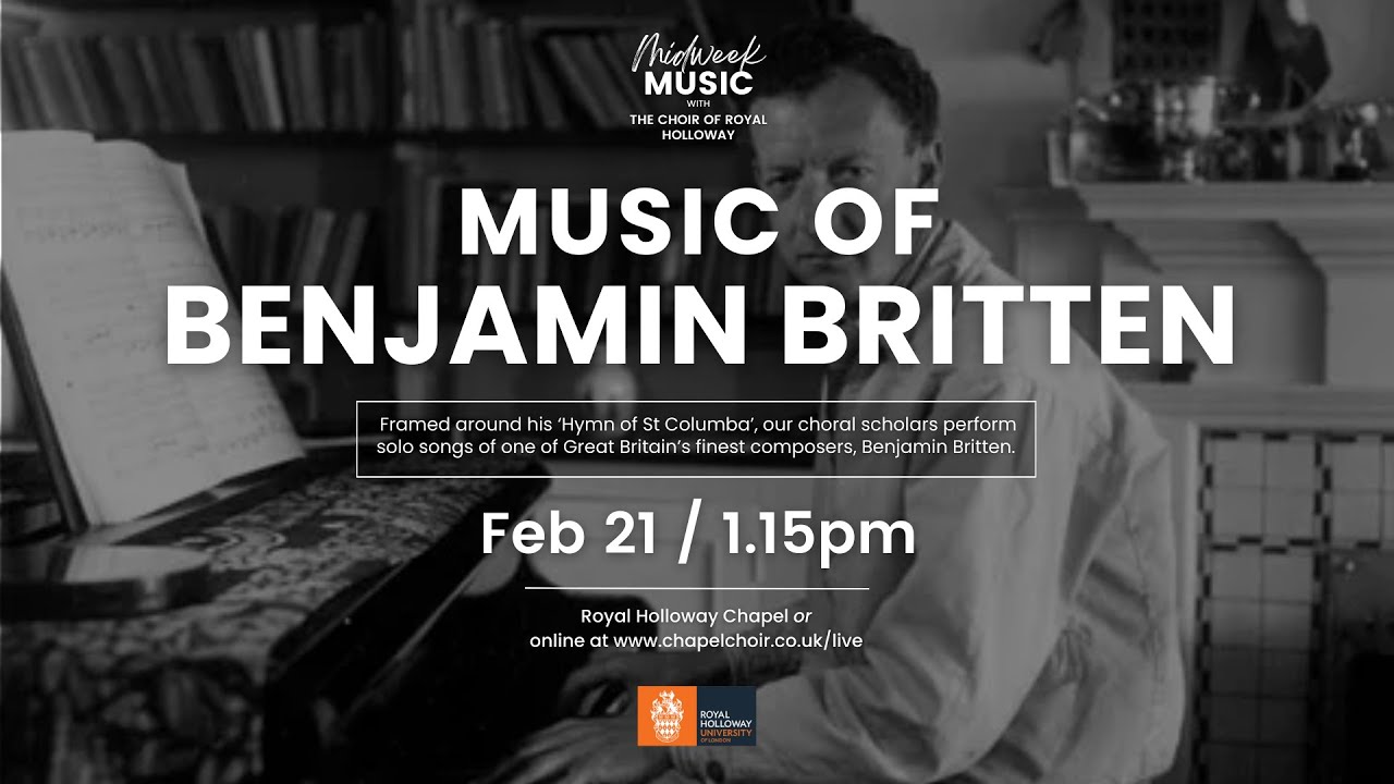 Midweek Music 21st February 2024 | Music of Benjamin Britten - YouTube