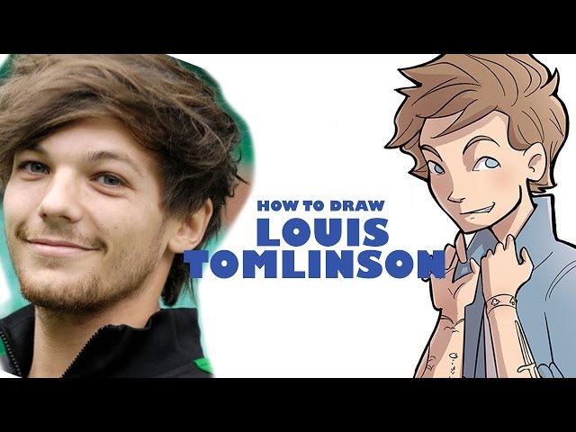 Louis Tomlinson Drawing Cartoon