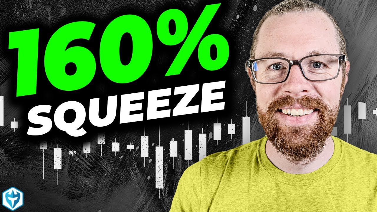 Locking Up Profits Trading a 160% Squeeze - YouTube