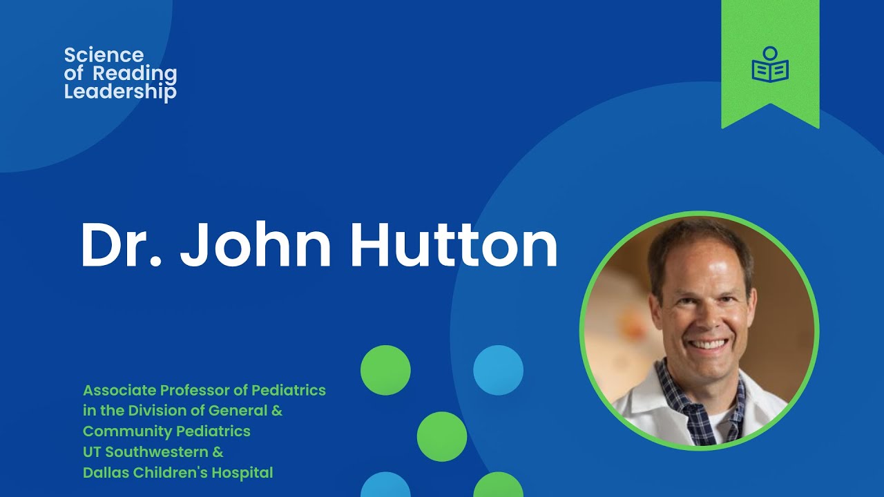 Reading, Brain Development, and Children's Literacy: Dr. John Hutton's Expertise - YouTube