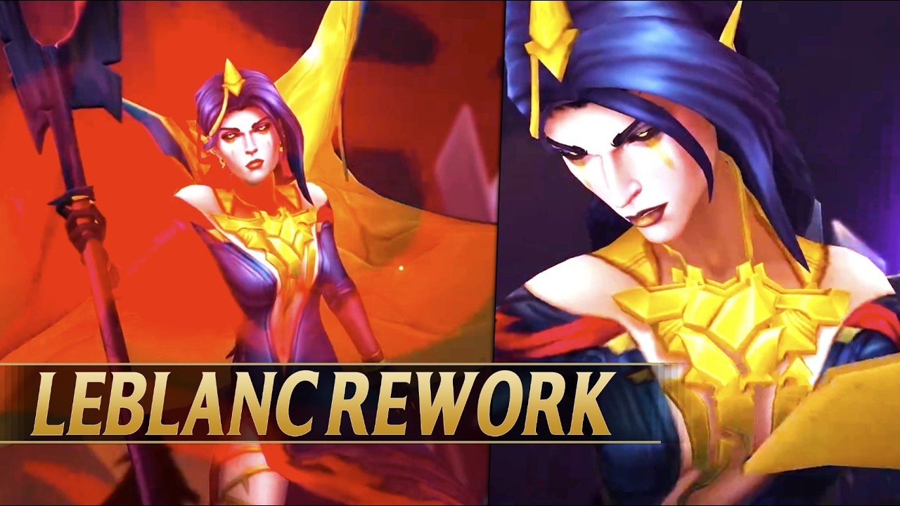 NEW LEBLANC REWORK INGAME TEASER & RELEASE DATE - League of Legends ...