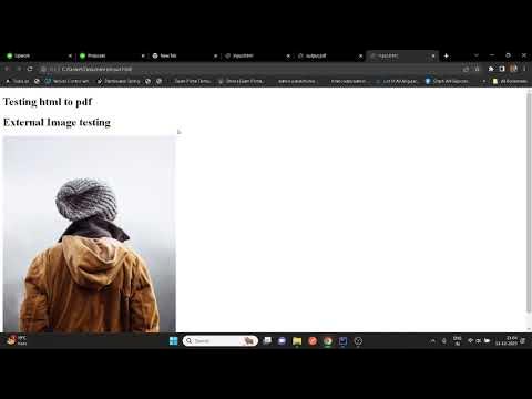 Html to pdf using Java & Itext library - YouTube