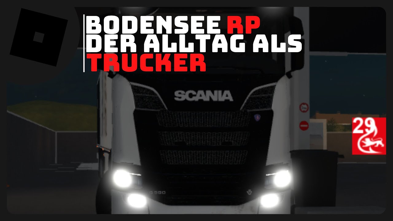 Roblox Bodensee RP | Der Alltag als Trucker - YouTube