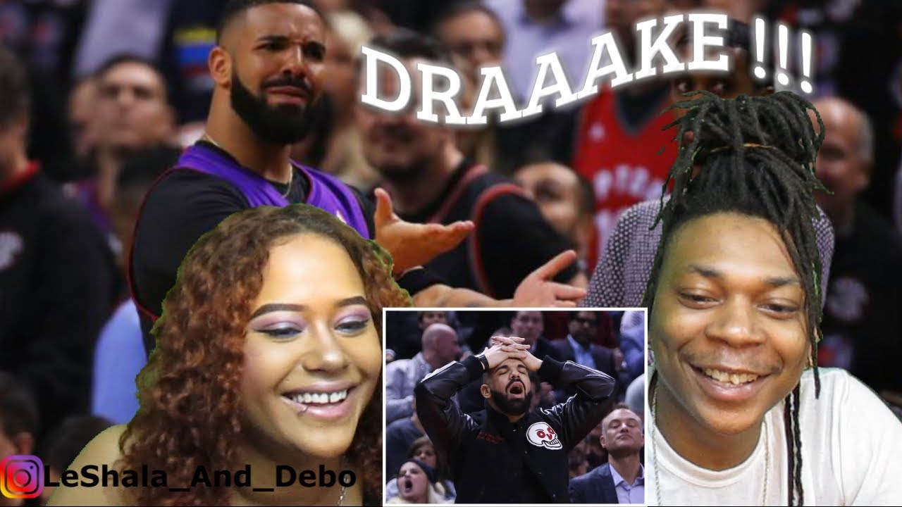 DRAKE SIDELINE NBA 2K19 MOMENTS REACTION ! - YouTube