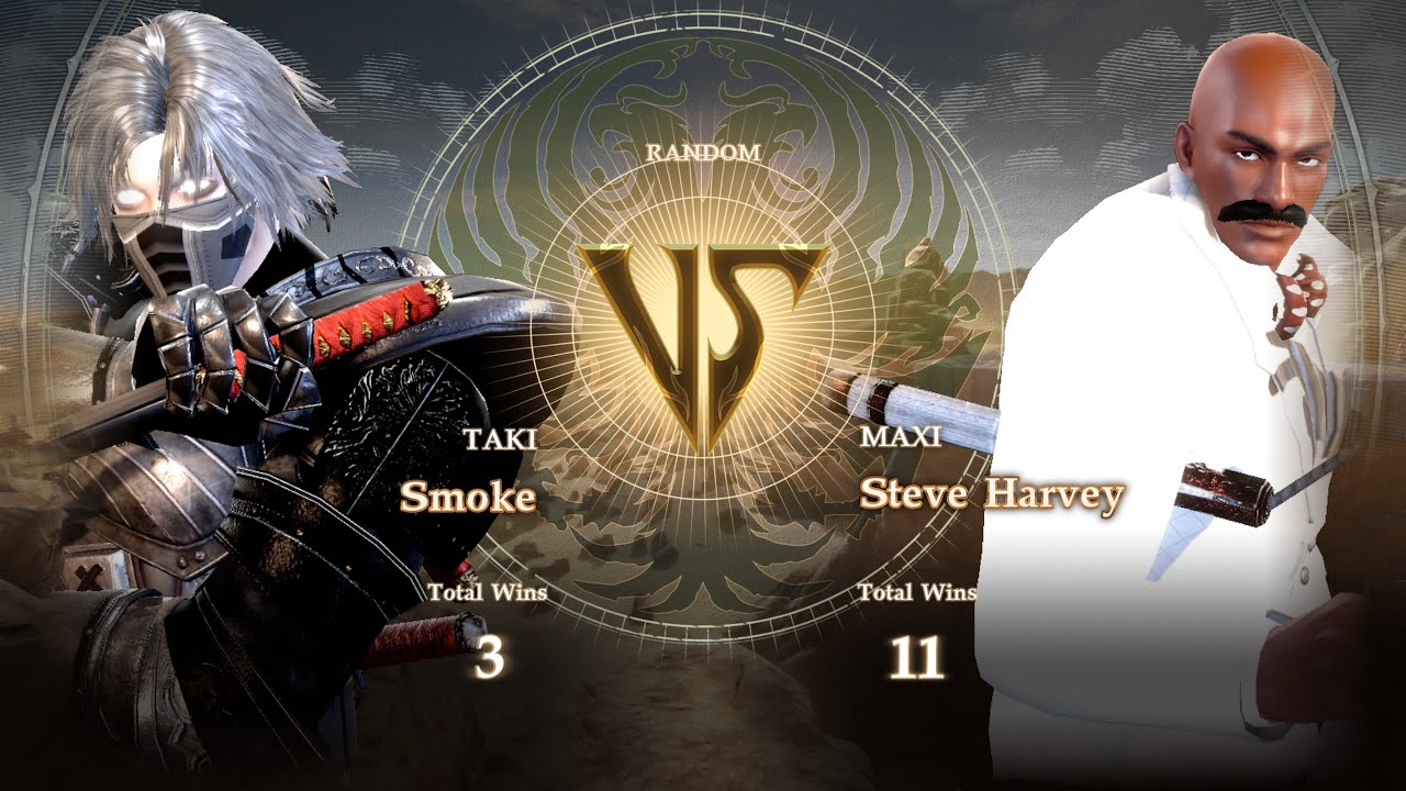 Soul Calibur 6 | Smoke (Mortal Kombat) VS Steve Harvey (The Steve ...