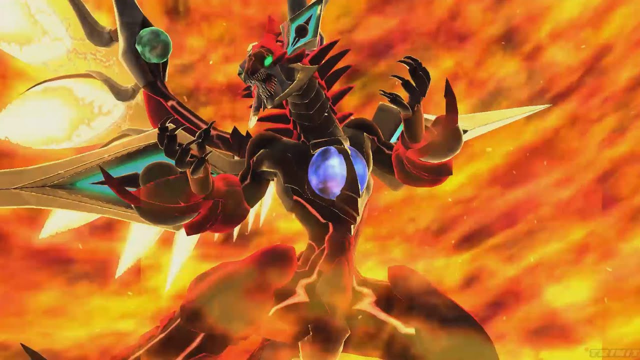 YuGiOh Duel Links- Yuya Odd-Eyes Raging Dragon Summon Animation (Wide ...