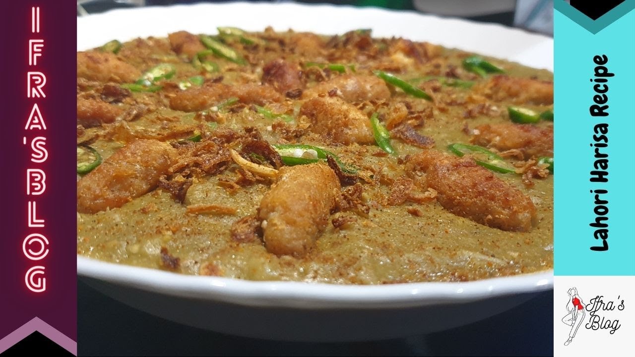 Lahori Hareesa/ Harisa Recipe | khichda recipe | chicken Hareesa - YouTube