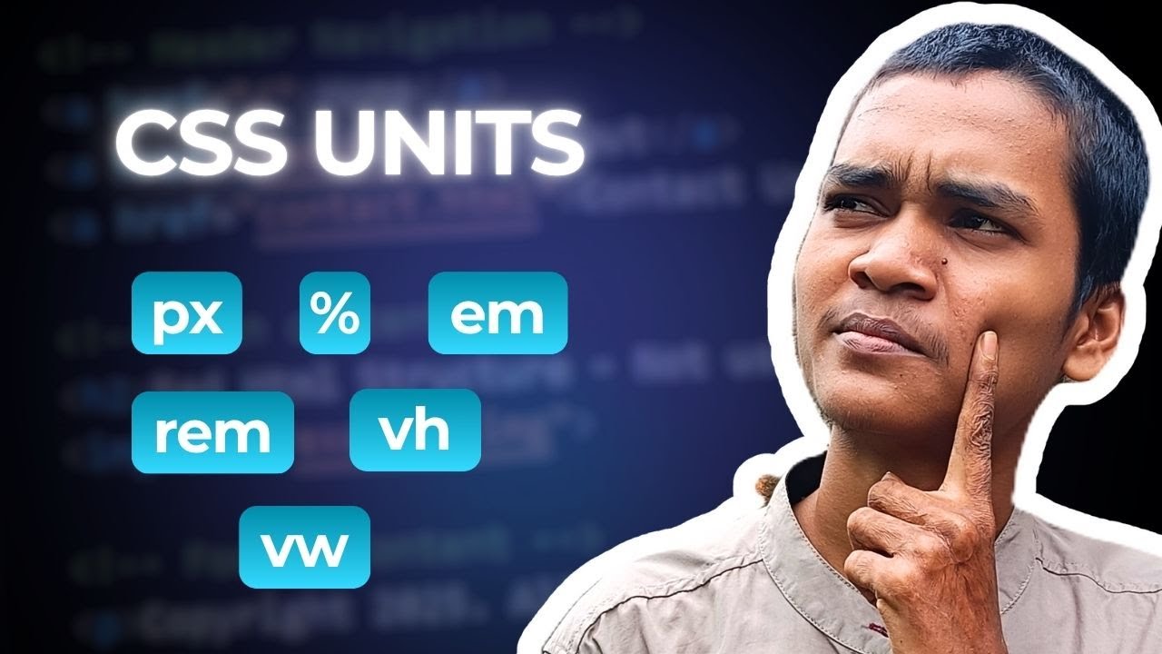 CSS Units in Hindi Explained (px, %, em, rem, vh, vw) | CSS Full Course ...