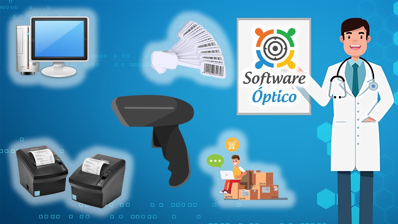 Software Para Óptica PcOptixV2.5 Usuario - YouTube
