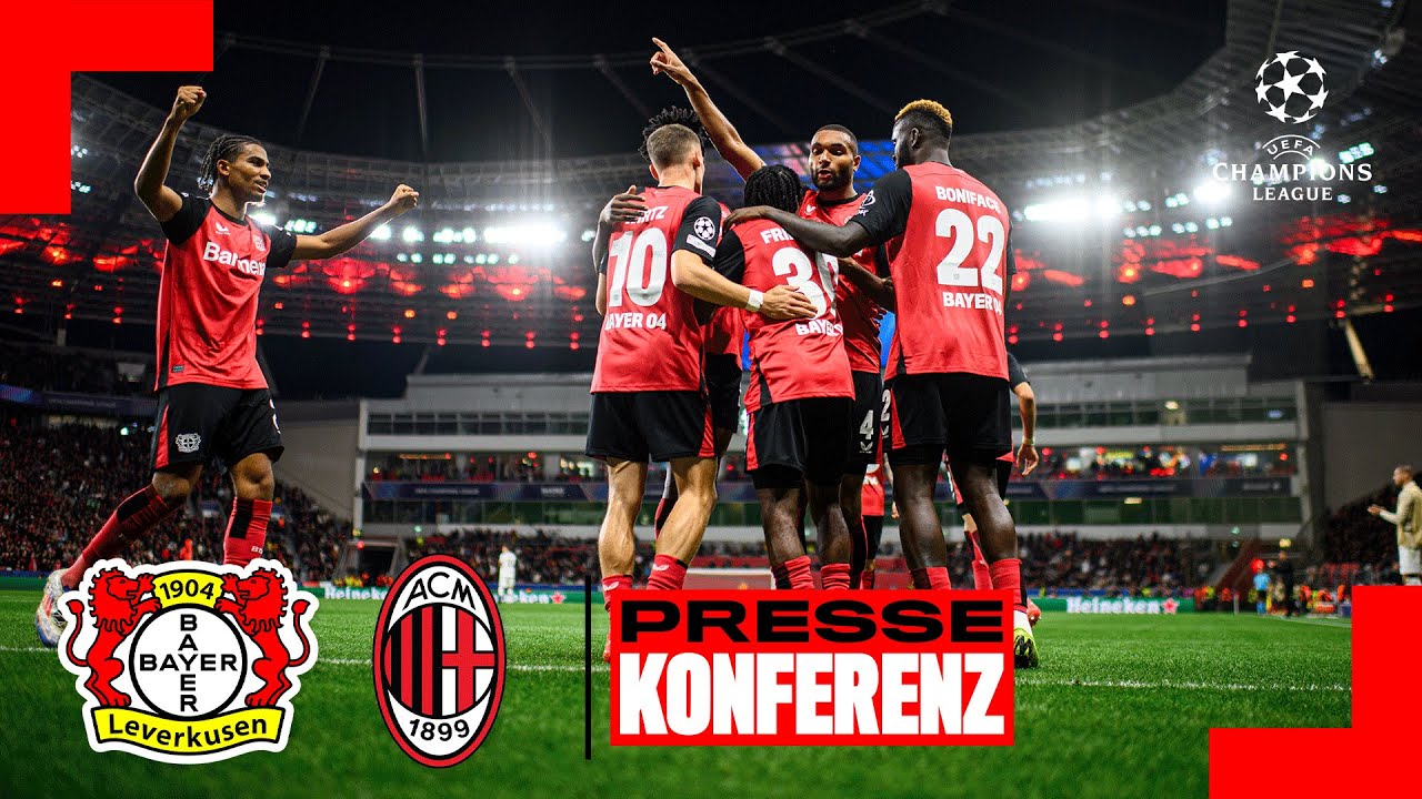 1:0 - Heimsieg in der Champions League | PK mit Xabi Alonso nach Bayer ...