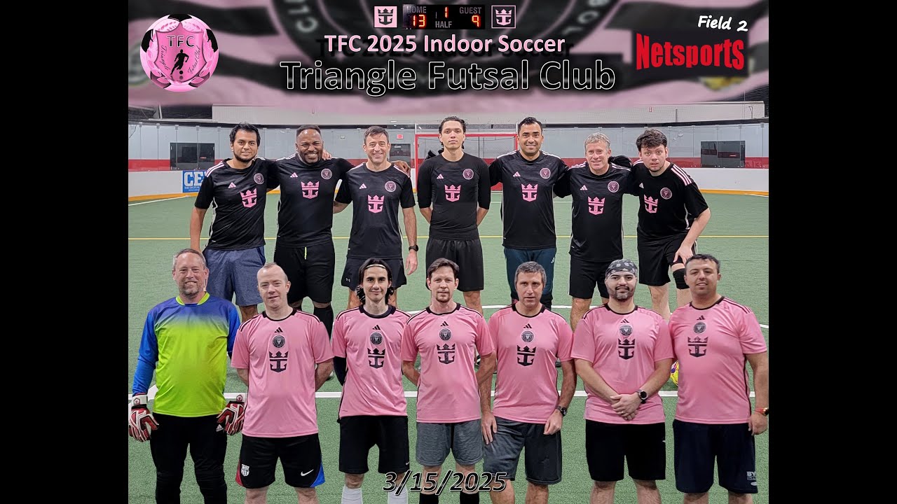 3/15/2025 Saturday 7:00am - Triangle Futsal Club (TFC) - 6v6 indoor ...