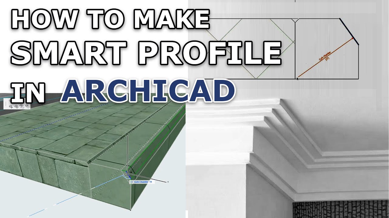 Smart Profiles in Archicad - Tutorial - YouTube