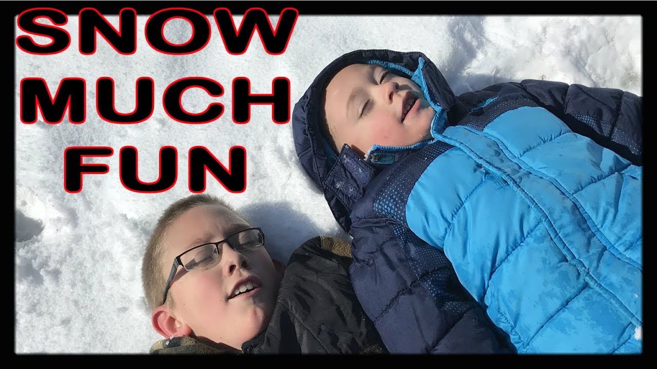 SNOW MUCH FUN VIDEO - YouTube