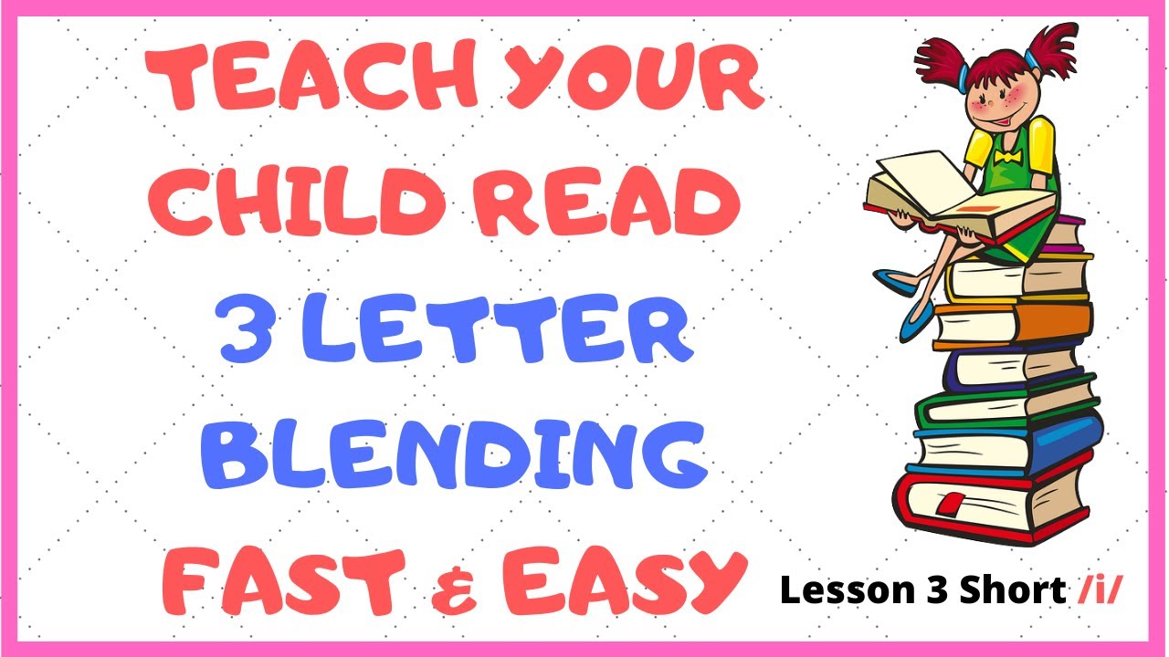 HOW EASY to READ 3 LETTER BLENDING - Short /i/ Mastery - YouTube