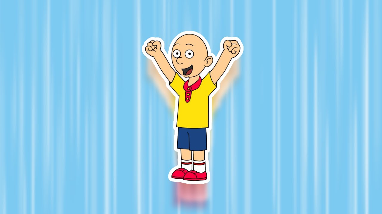 Caillou's highest jump ever - YouTube