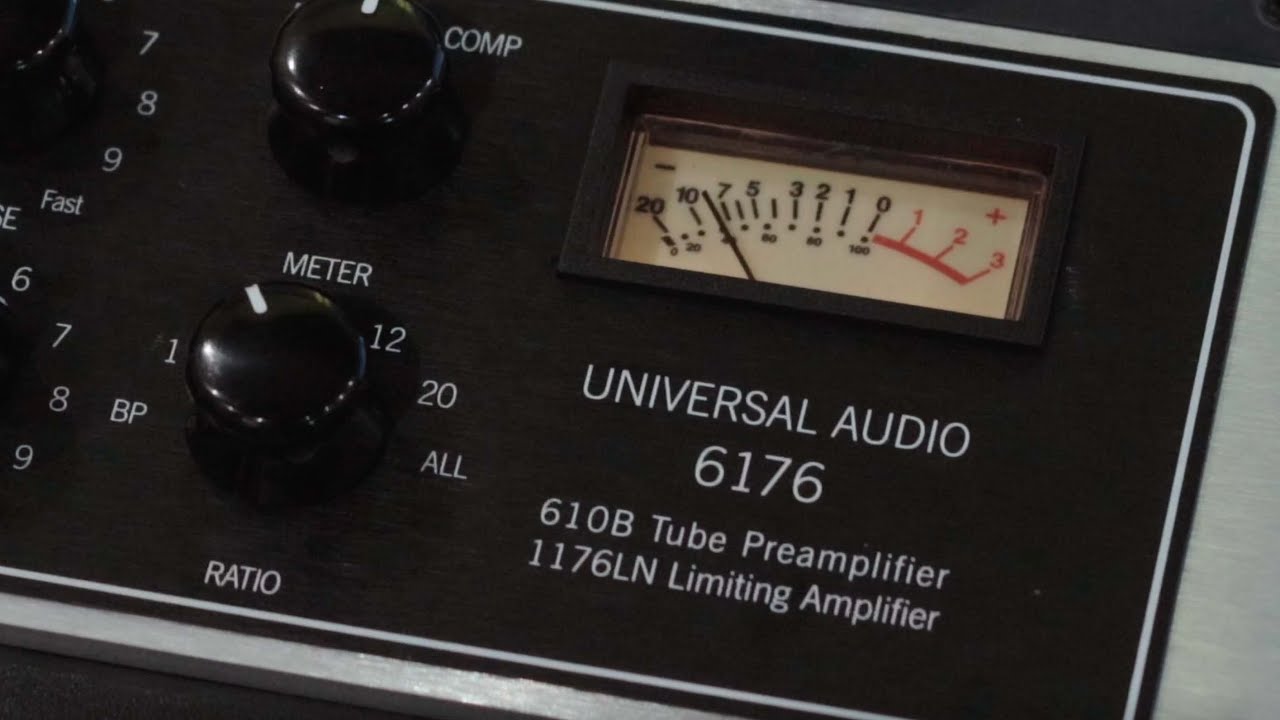 Unboxing Universal Audio Channel Strip 6176 - YouTube
