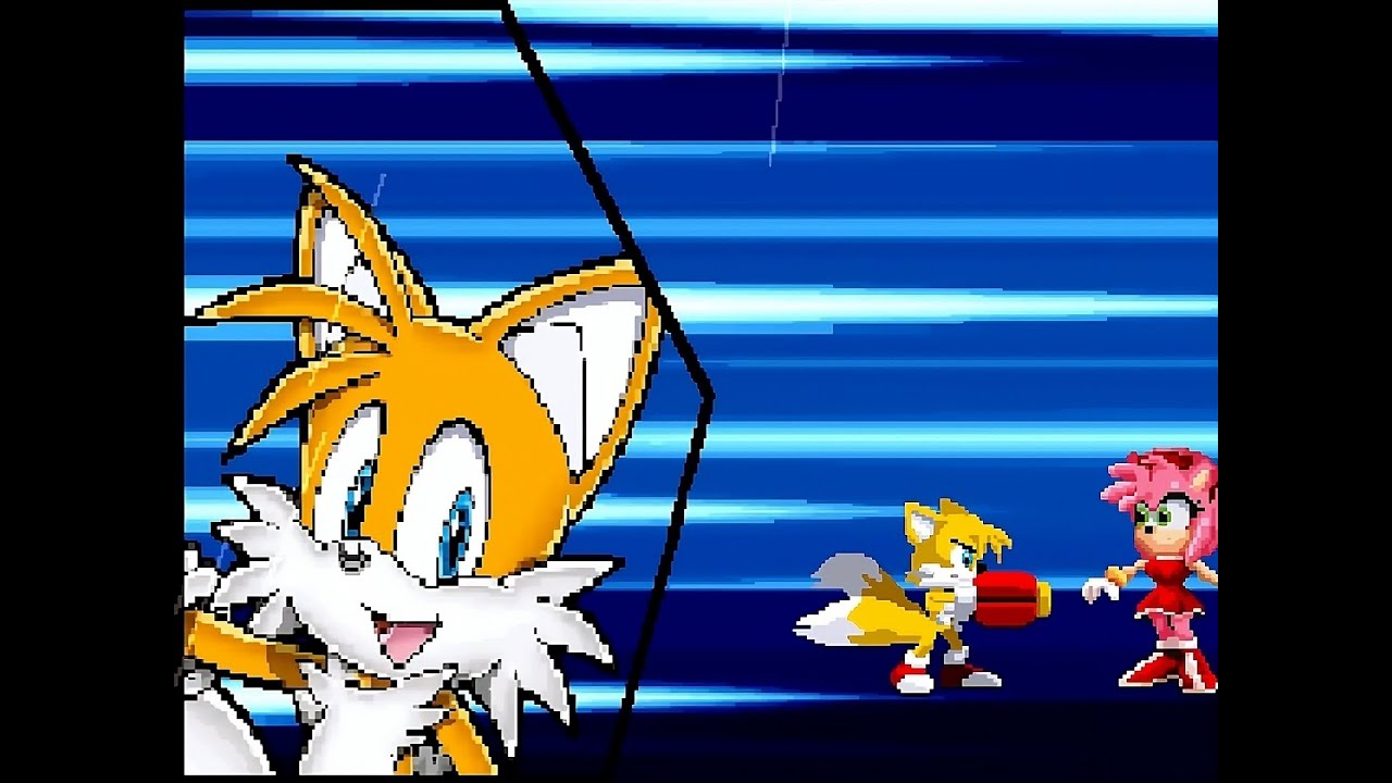 MUGEN Tails/Miles Prower (Vs Style) And Cream The Rabbit (CvS) Longplay ...