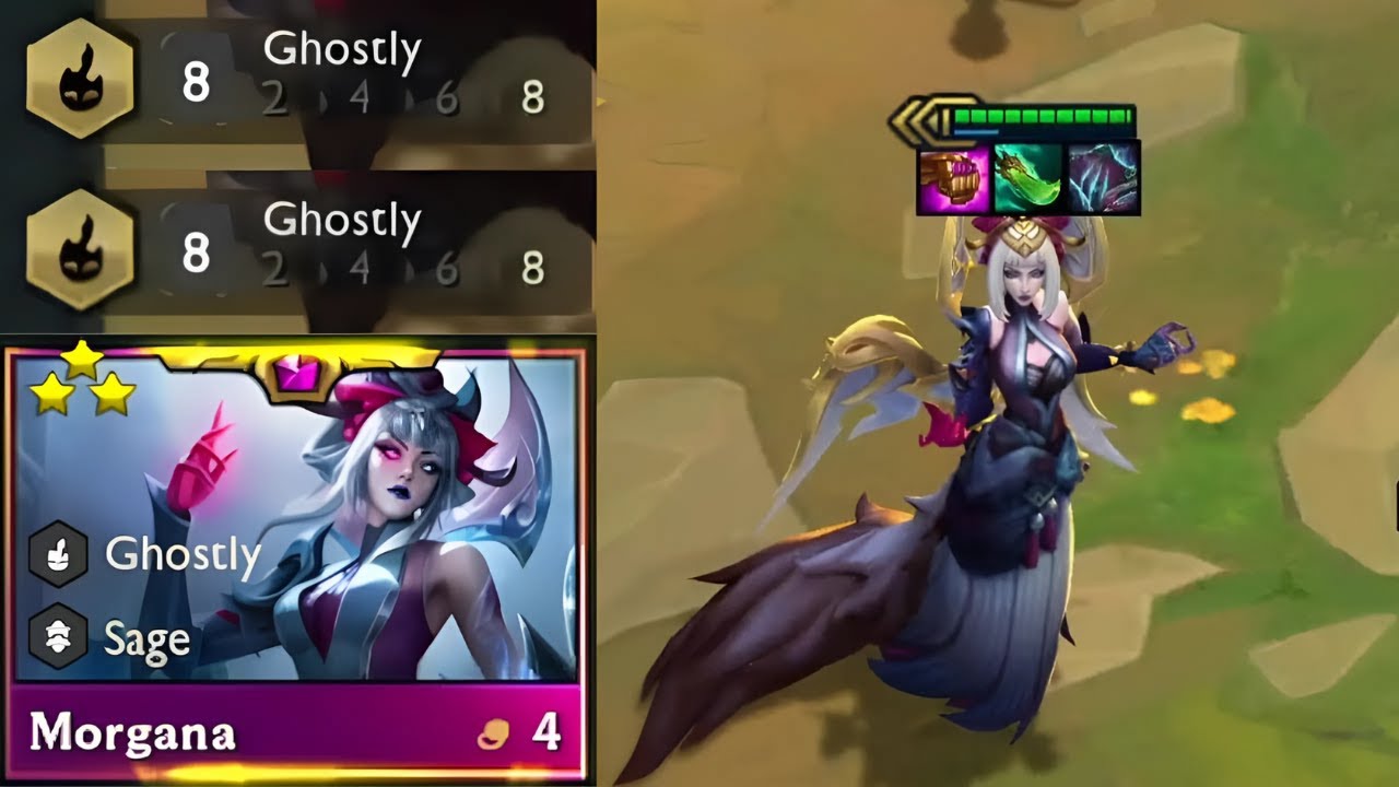 I Built 8 Ghotsly 3 Star Morgana⭐⭐⭐! | TFT Set 11 - YouTube