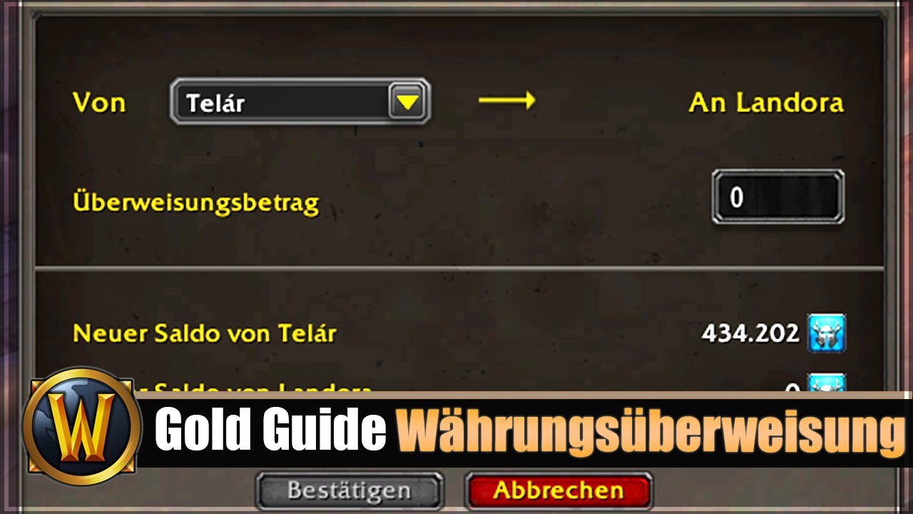 Gold Guide: Gold über TTW Währungsüberweisung verdienen - Alle ...