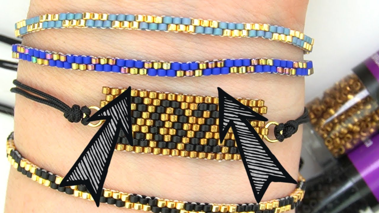 Pulsera de delicias para principiantes/PULSERAS SENCILLAS - YouTube