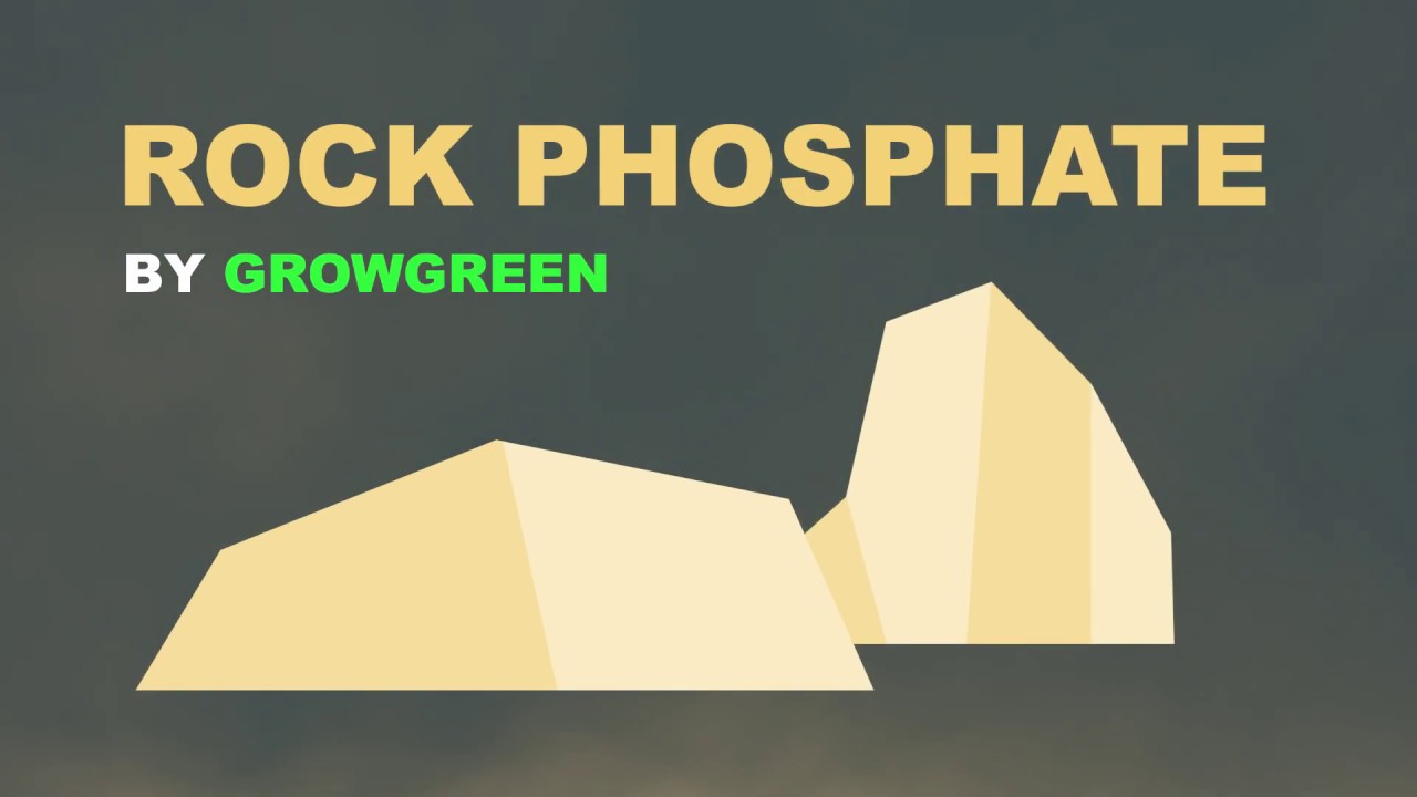 Rock Phosphate by GrowGreen - YouTube