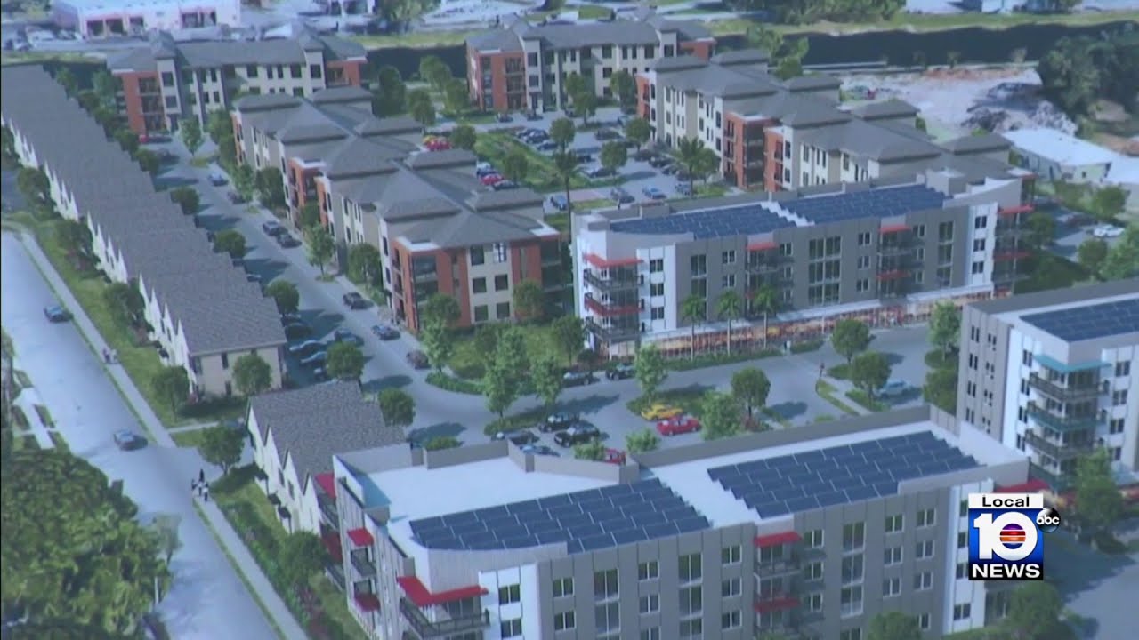 Mayor announced HUD $40 million project in Miami-Dade - YouTube