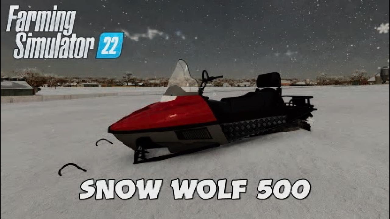 FS22 New Mod (console): Snow Wolf 500 | Mods in the spot(light)s #76 ...