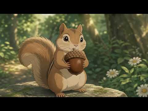 Squirrel Dance fun short children, toddler, kids animated song by FunTots Nursery Rhymes TV