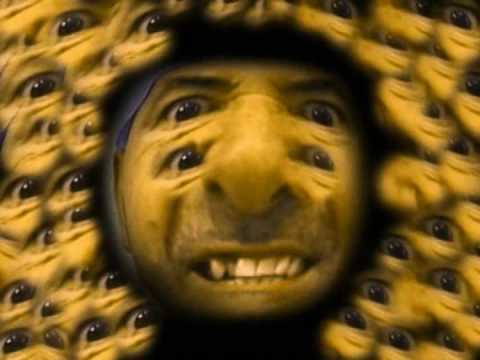 Face with many eyes - YouTube