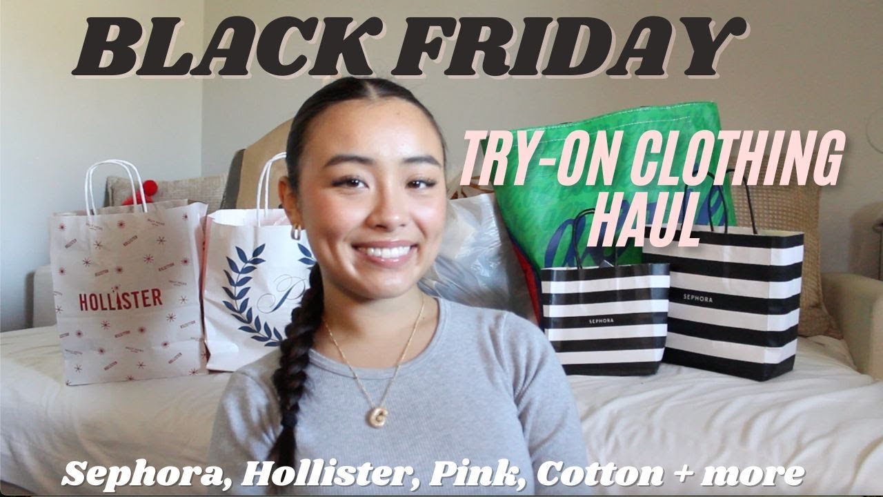Black Friday/Winter Try On Clothing Haul | Genesis Montes - YouTube