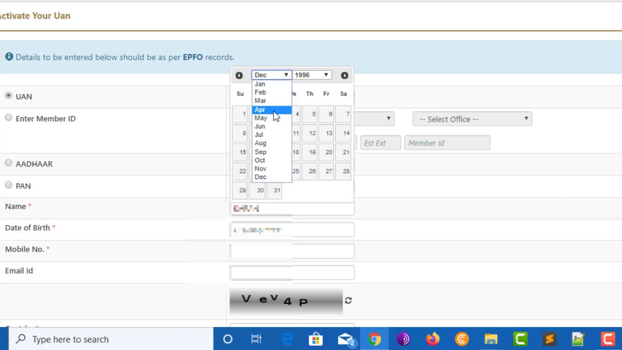 how to activate PF Account 2020 UAN - YouTube