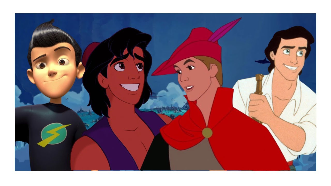 My Top 10 Disney Guys - YouTube