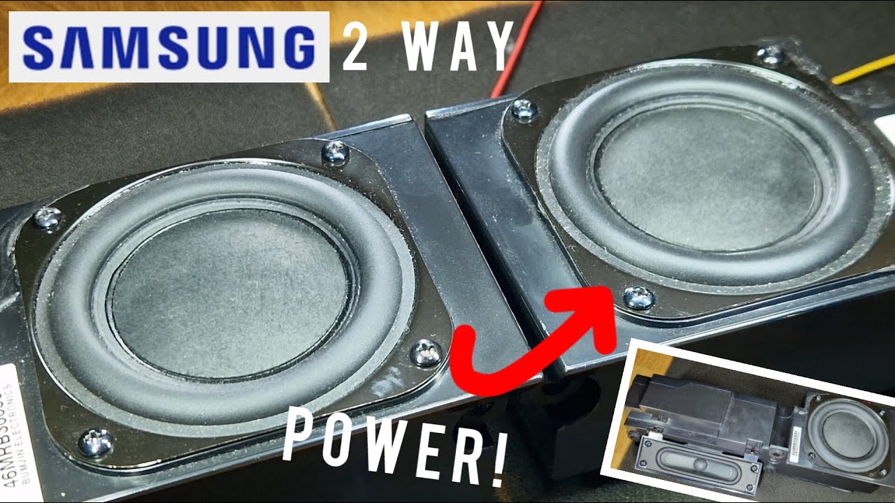 A Lot Of Power! | Samsung (Bumjin Electronics) 2 Way Tv Speakers - TEST ...