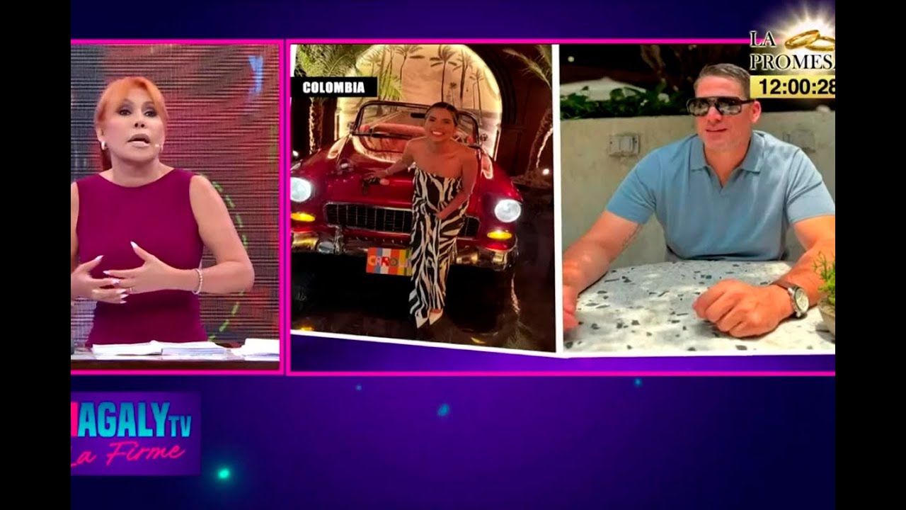 Magaly sobre Paco Bazán: "Me da gusto que le haya agarrado ese gusto a ...
