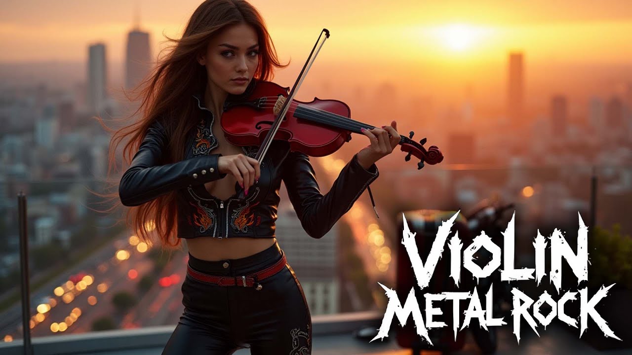Violin Metal Rock ☯︎ Strings of Fire – Perfect BGM for Work, Travel ...