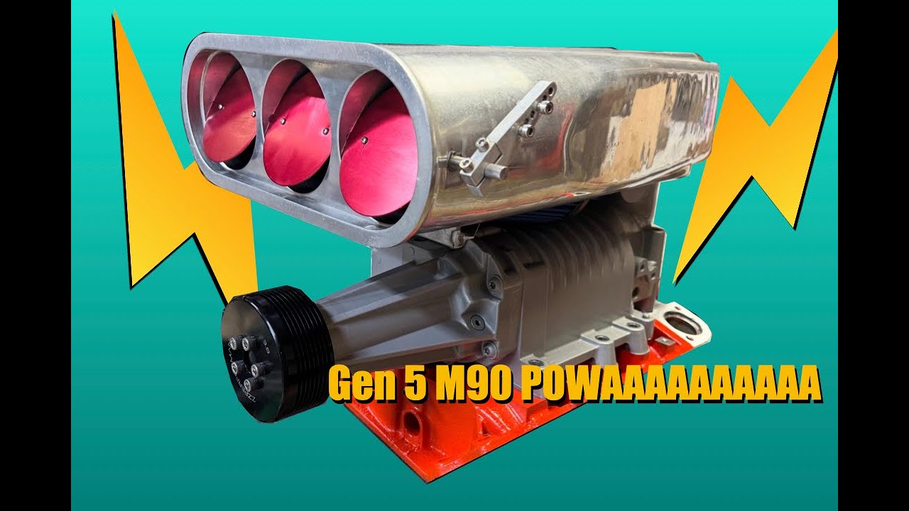 Building the baddest Gen 5 M90 Supercharger!! It rips!! - YouTube