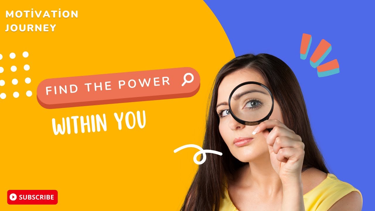 FIND THE POWER WITHIN YOU | MOTİVATİON VİDEO - YouTube