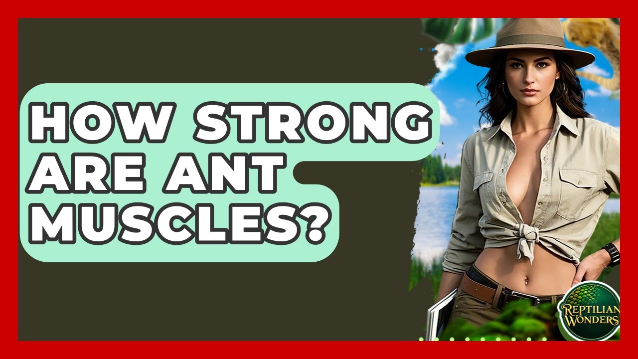 How Strong Are Ant Muscles? - Reptilian Wonders - YouTube