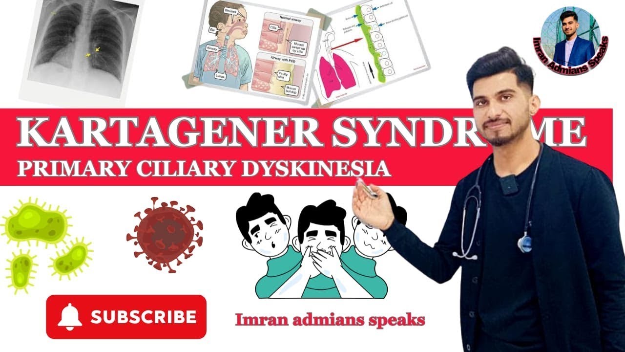 Primary Ciliary dyskinesia / Kartagener syndrome / immotile cilia ...