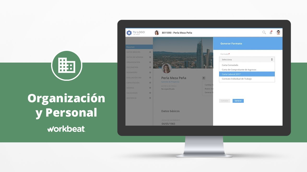 Organización y Personal Workbeat - La información de tu empresa y empleados, a un clic. - YouTube