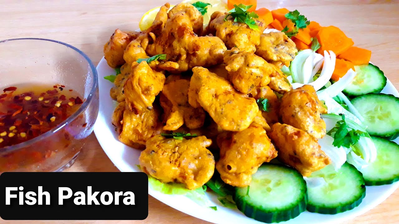 Spicy Fish pakora with Sauce - YouTube