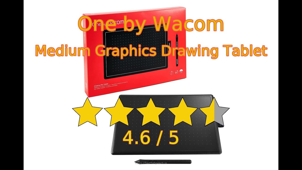 Let's review One by Wacom Medium Graphics Drawing Tablet in 2024