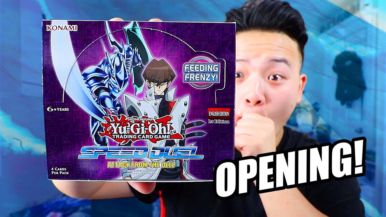 NEW! Yu-Gi-Oh! SPEED DUEL: ATTACK FROM THE DEEP BOOSTER BOX OPENING ...