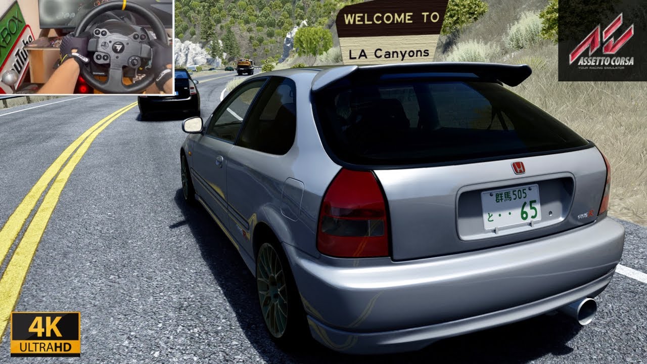 Honda Civic EK9 Turbo | LA Canyons | Assetto Corsa - YouTube
