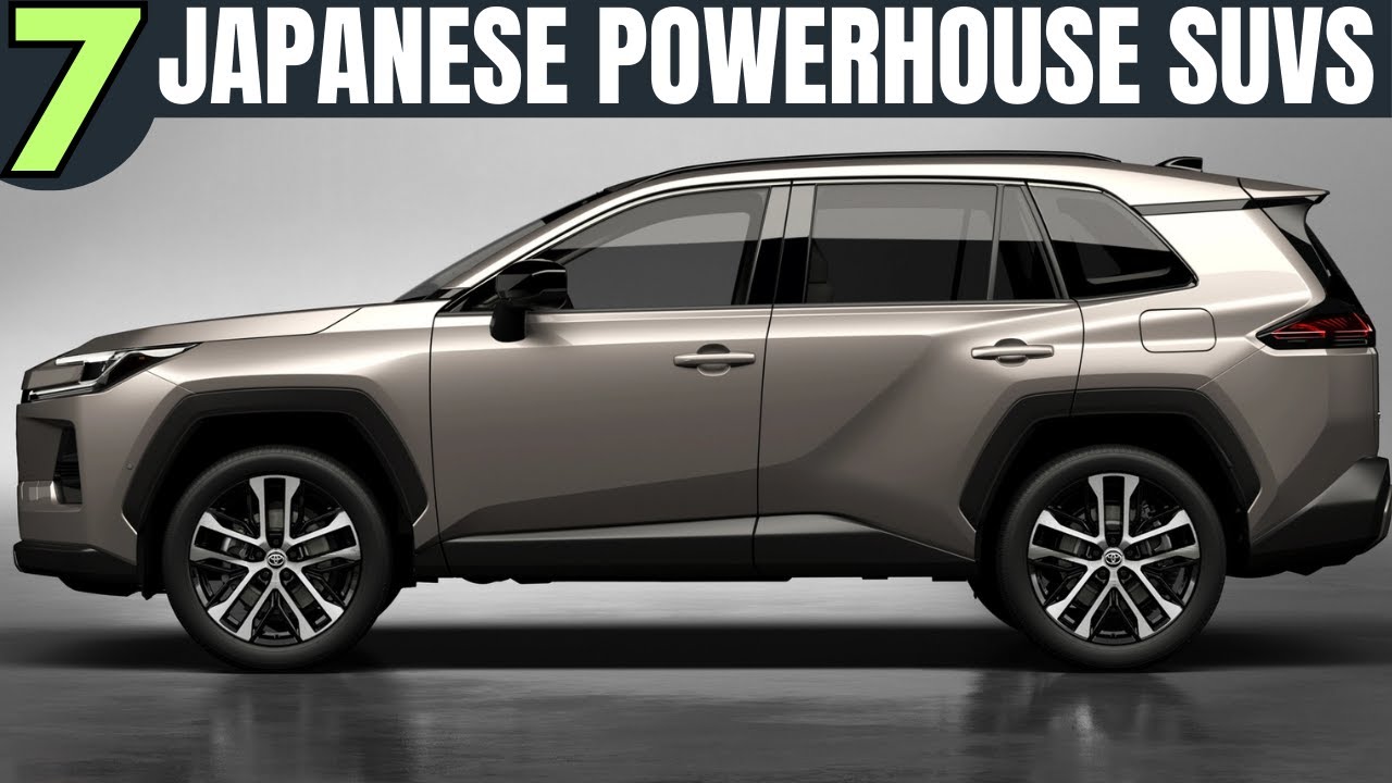 7 Japanese SUVs That'll Crush Competition in 2026 - YouTube