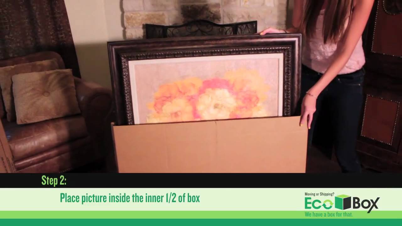 Ecobox Two Piece Picture and Mirror Box Tutorial - YouTube