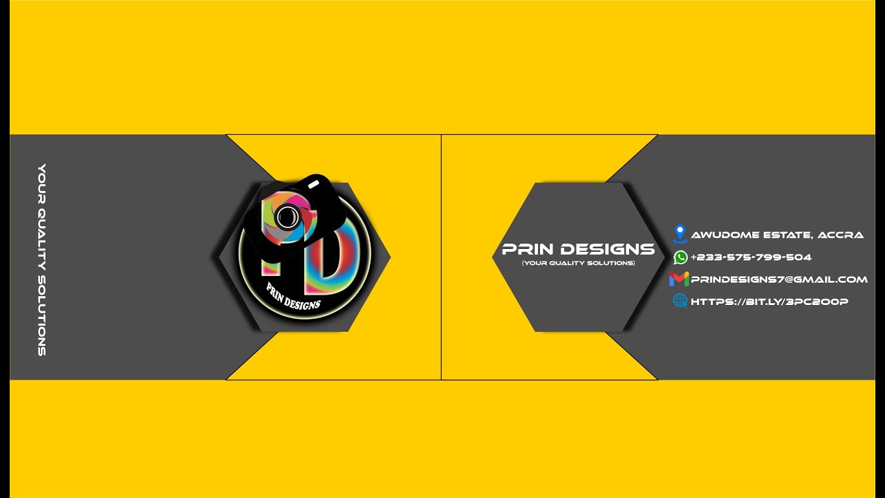 How To Design A Complimentary Card Using Corel Draw X20 Tutorial #1 ...