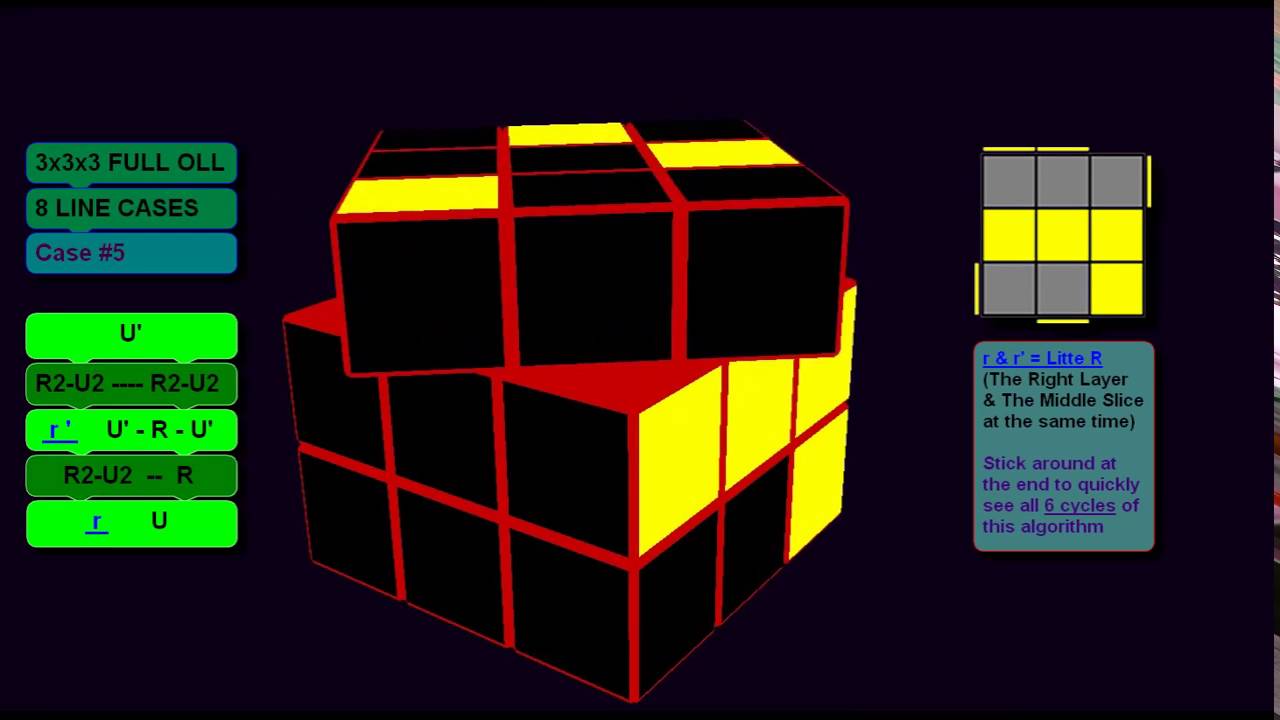 3x3x3 FULL OLL Series 8 Line Cases 5 | El Friki de los Cubos - YouTube